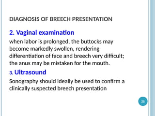 breech presentation in gynecological .pptx