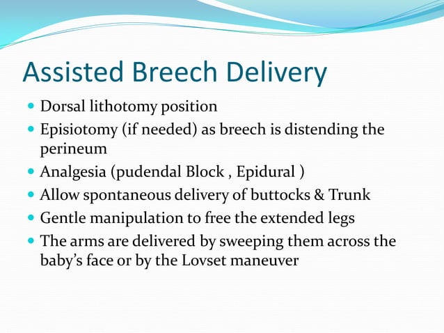 Breech Presentation | PDF
