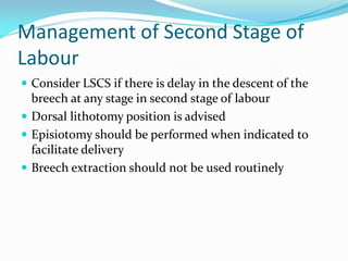 Breech Presentation | PDF