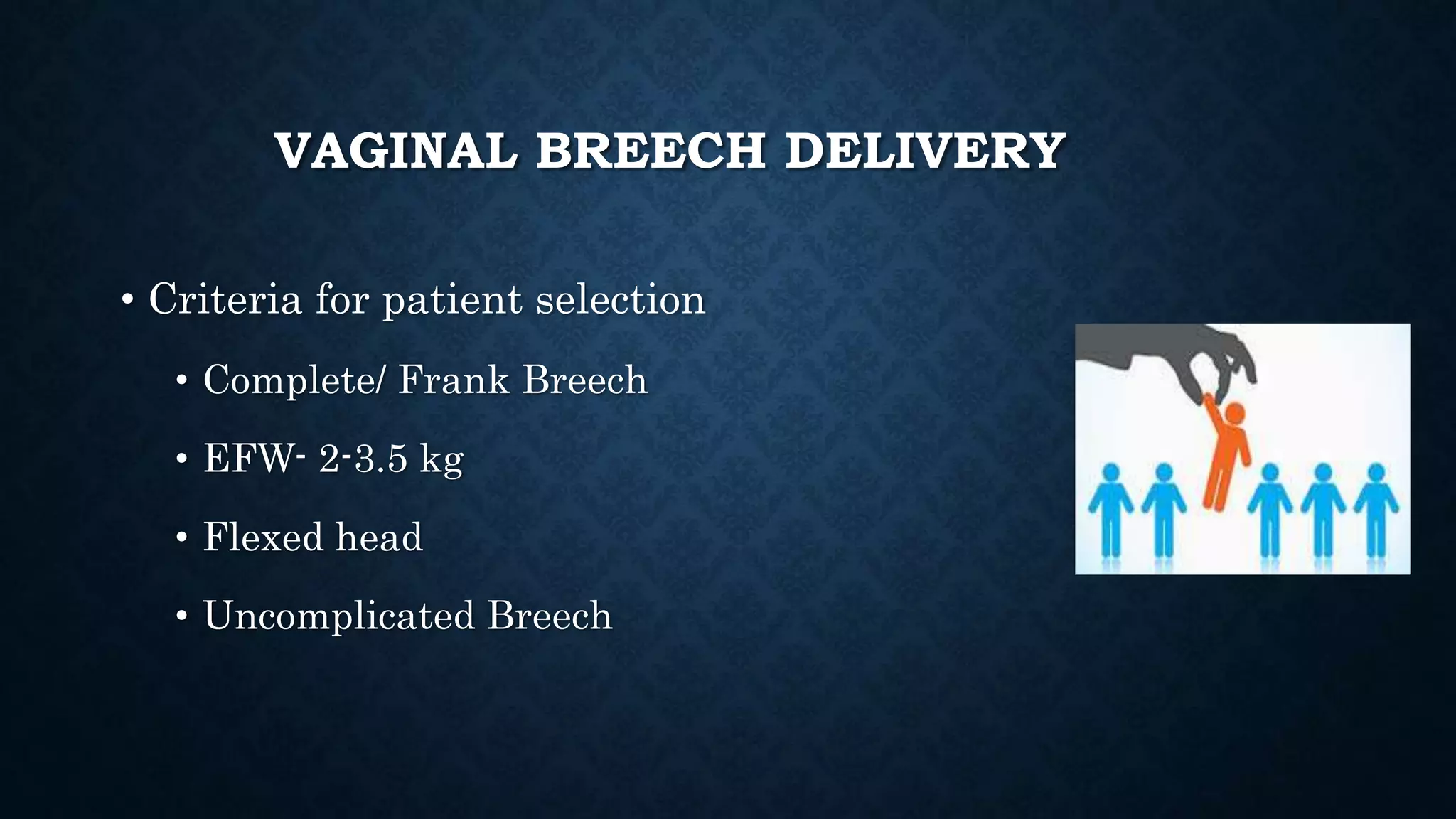 Breech presentation | PPTX