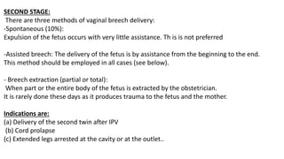 Breech presentation | PPTX | Pregnancy | Reproductive Health