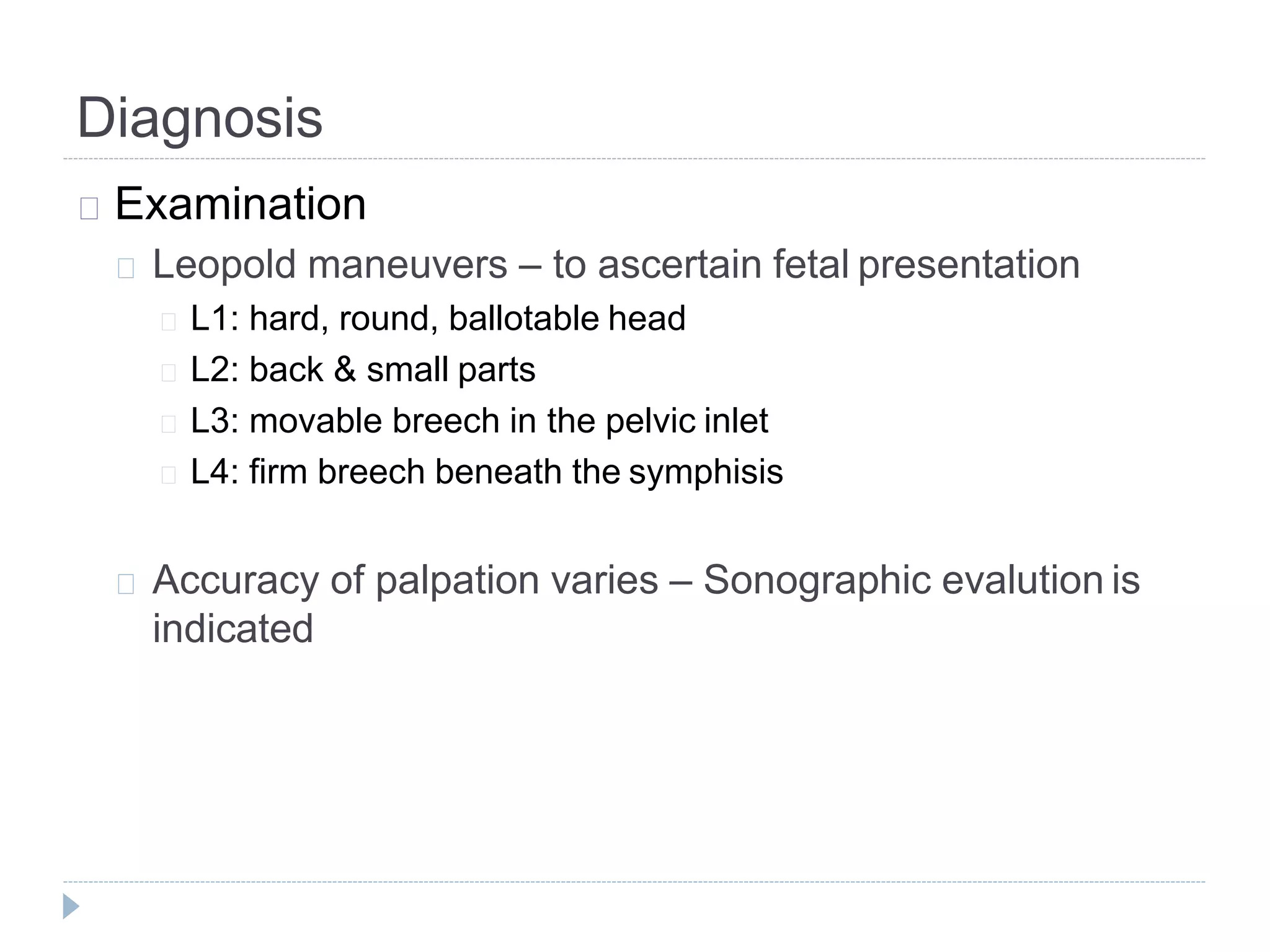 breech presentation.pptx | Pregnancy | Reproductive Health