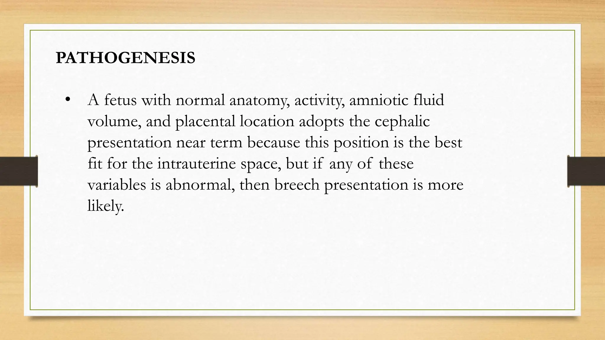 BREECH PRESENTATION, TYPES, DELIVERY.pptx