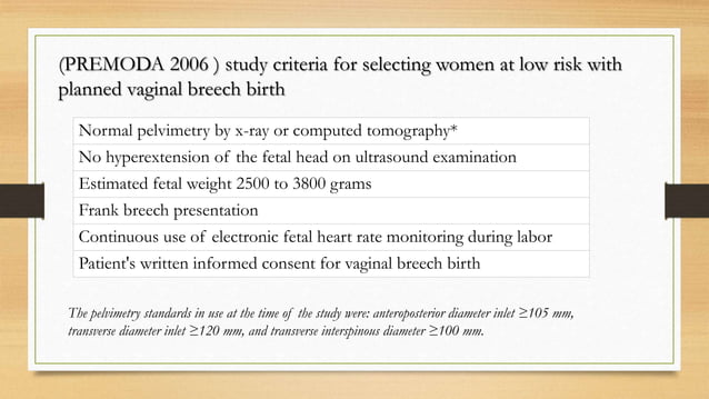 BREECH PRESENTATION, TYPES, DELIVERY.pptx | Pregnancy | Reproductive Health