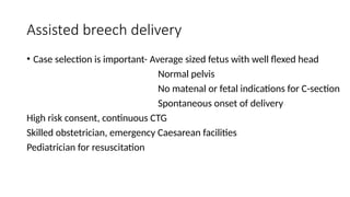 BREECH PRESENTATION & MANAGEMENT OBS.pptx