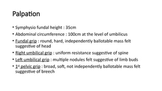 Breech presentation management description and all | PPT