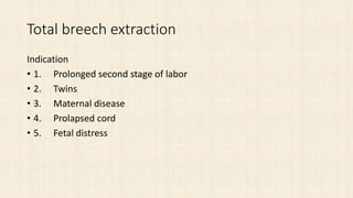 Breech presentation [autosaved] | PPT