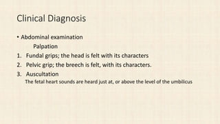 Breech presentation [autosaved] | PPT