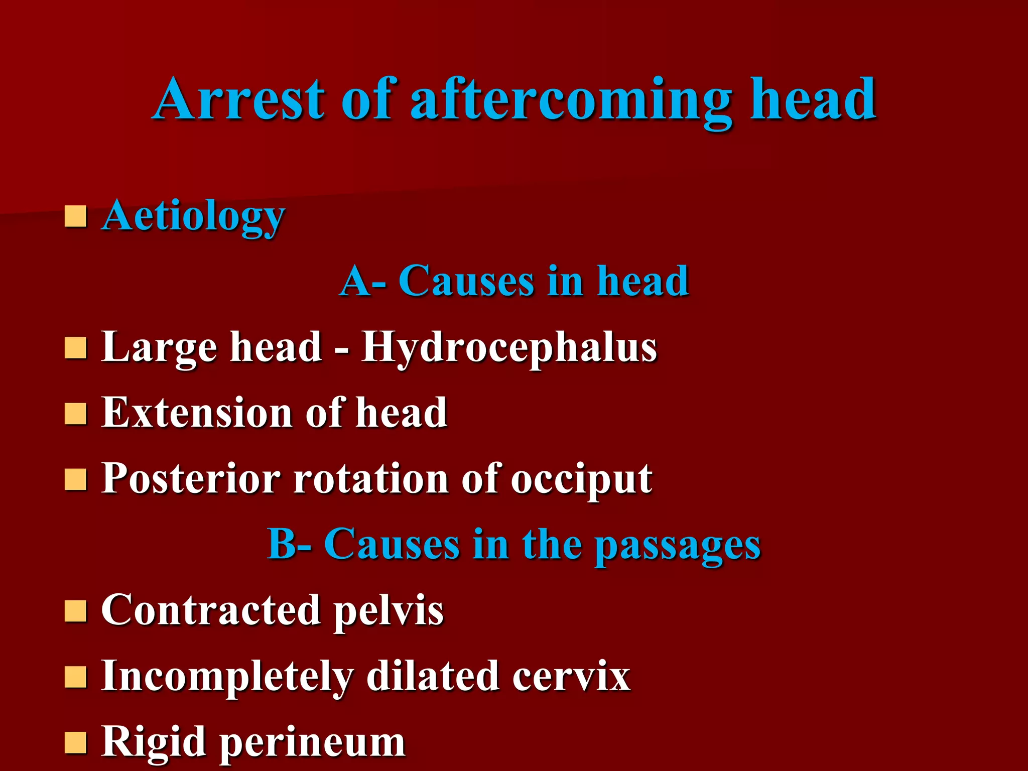 Breech Presentation & transverse lie.ppt