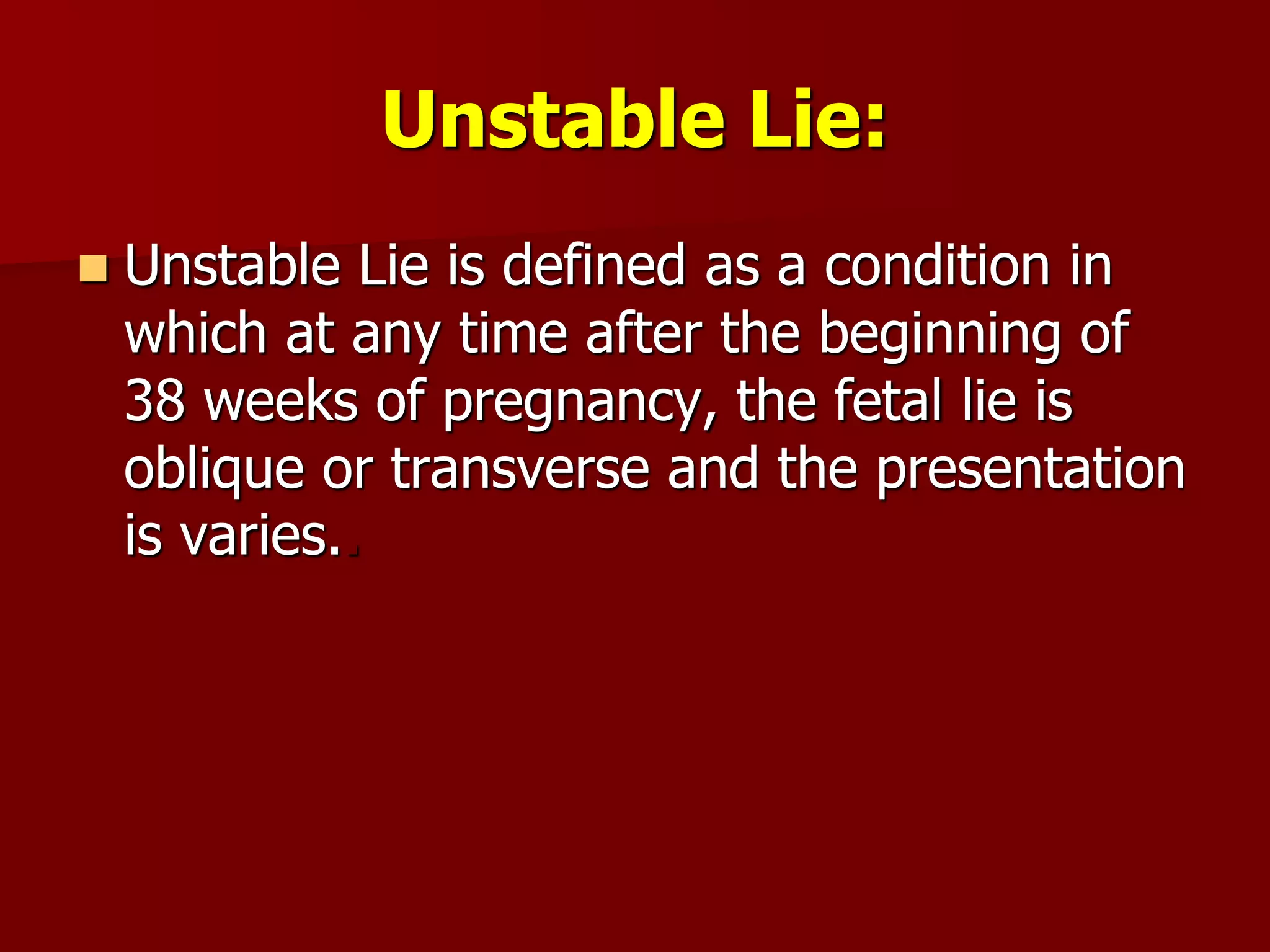Breech Presentation & transverse lie.ppt