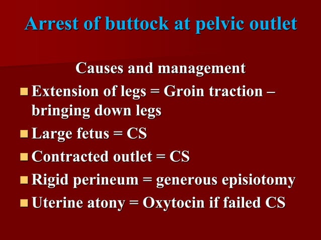 Breech Presentation & transverse lie.ppt