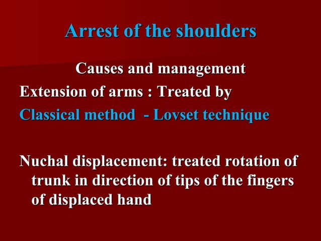 Breech Presentation & transverse lie.ppt