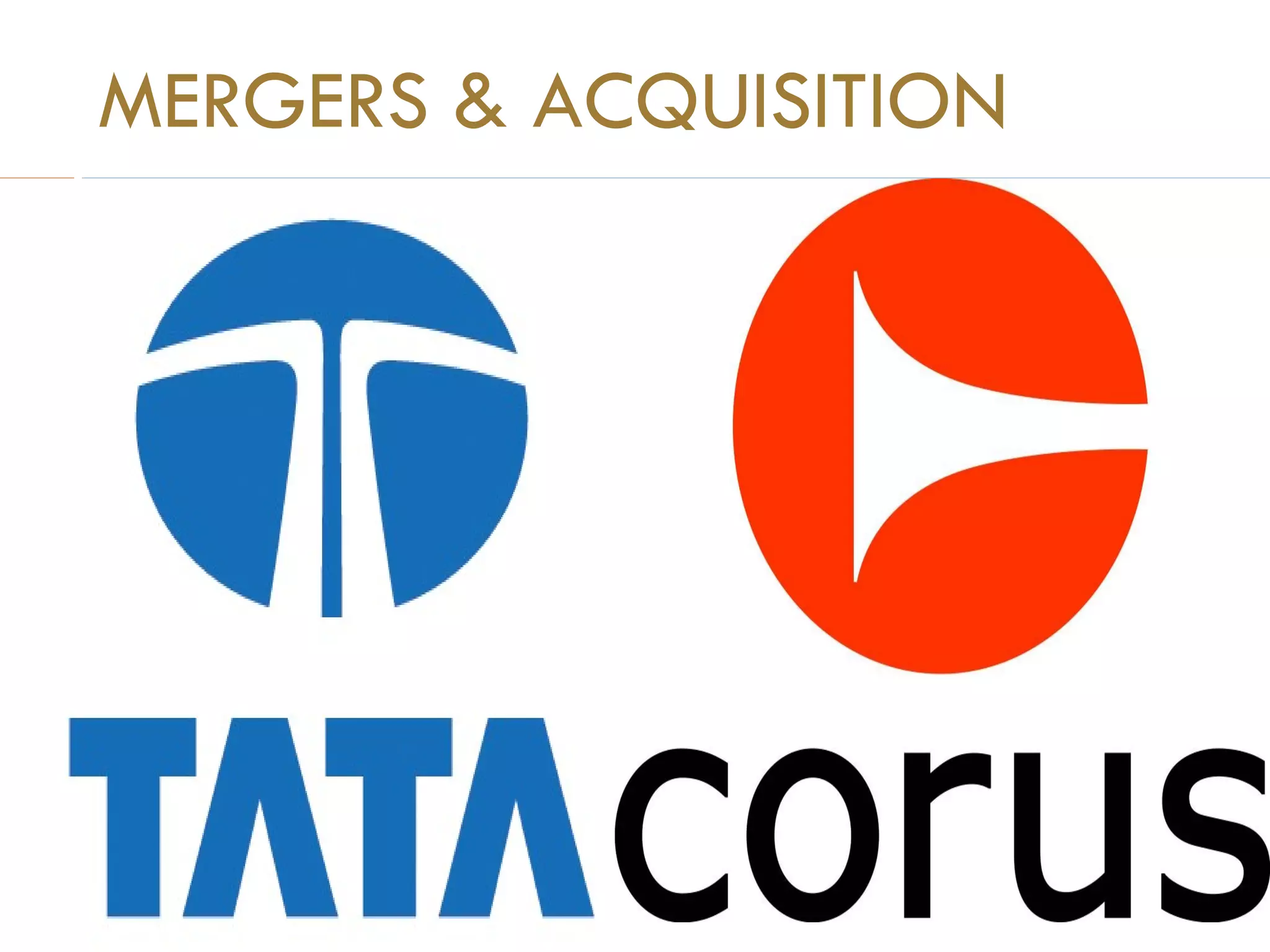 tata corus merger | PPT