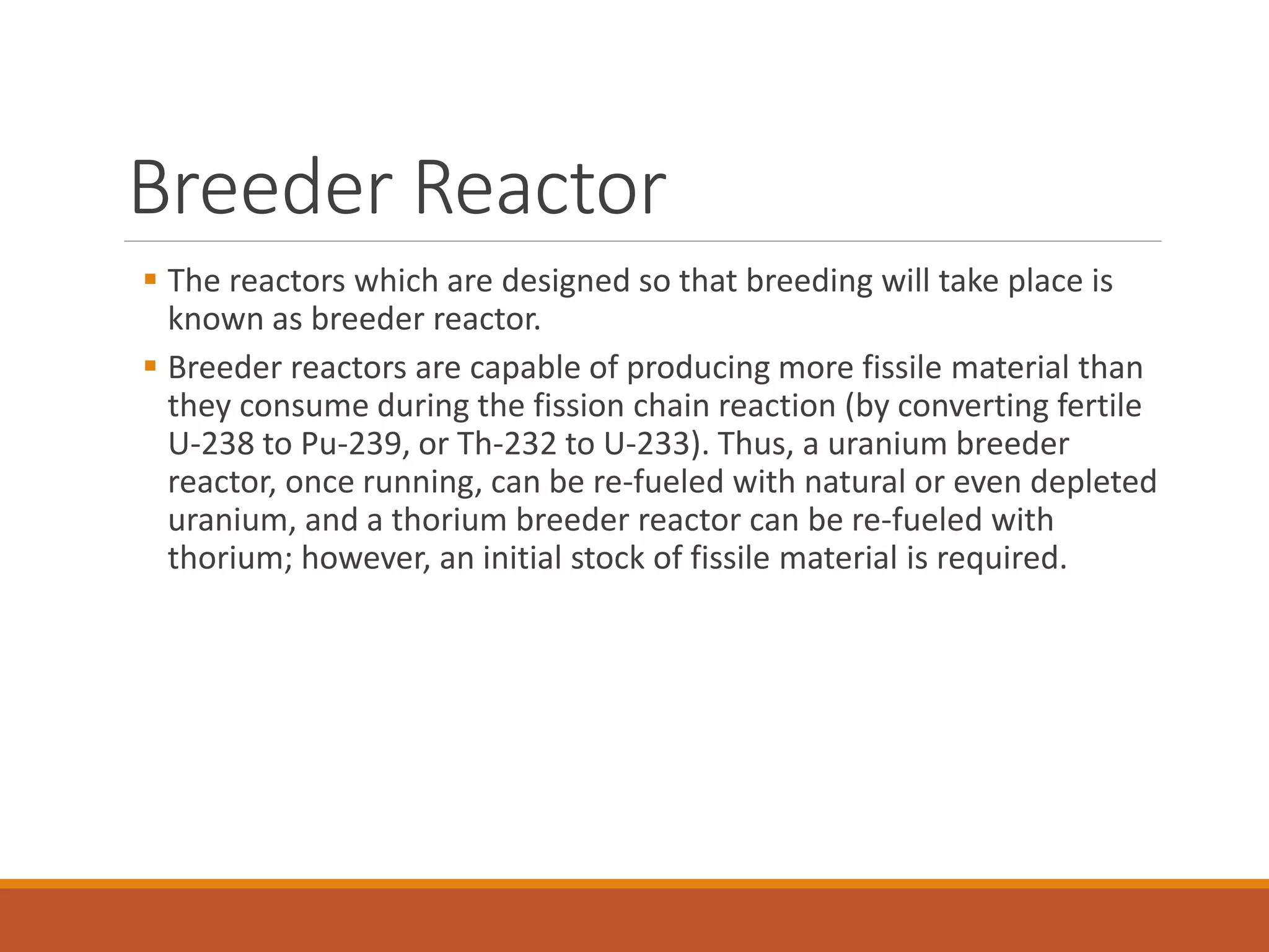 Breeder reactor | PPTX
