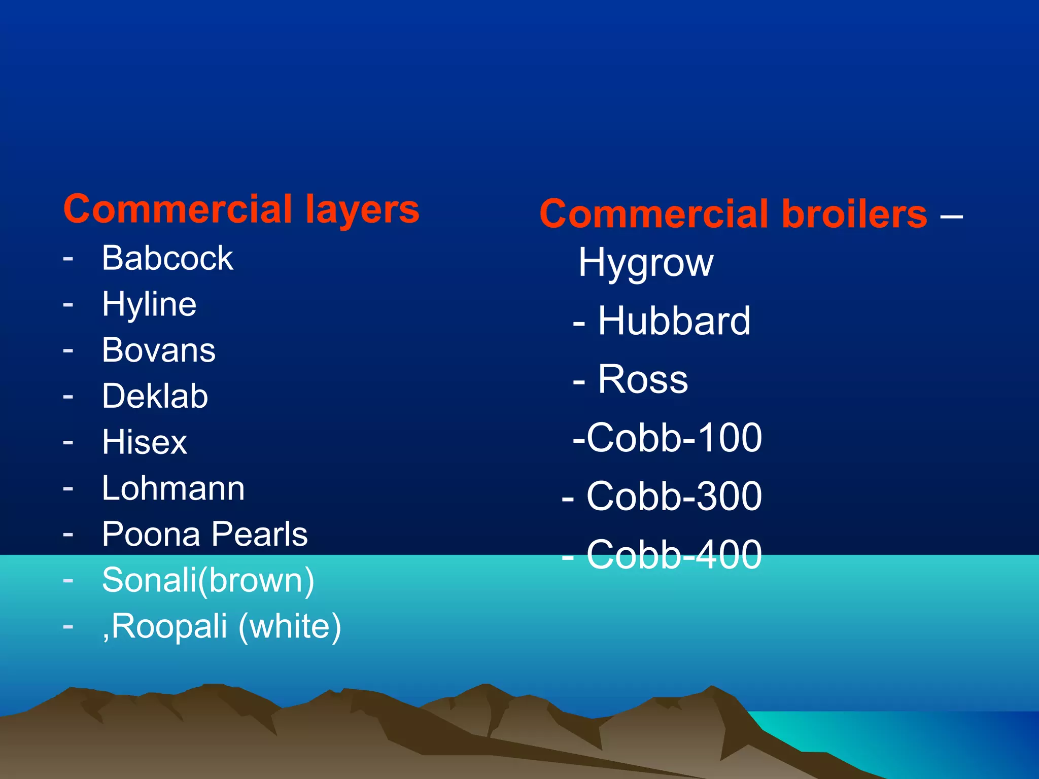 poultry Breeding | PPT