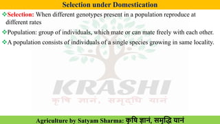 Plant Domestication | Complete Concept Explained BREEDING PLANT ...