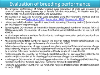 Breeding and seed production techniques for Mola carplet fish.pptx