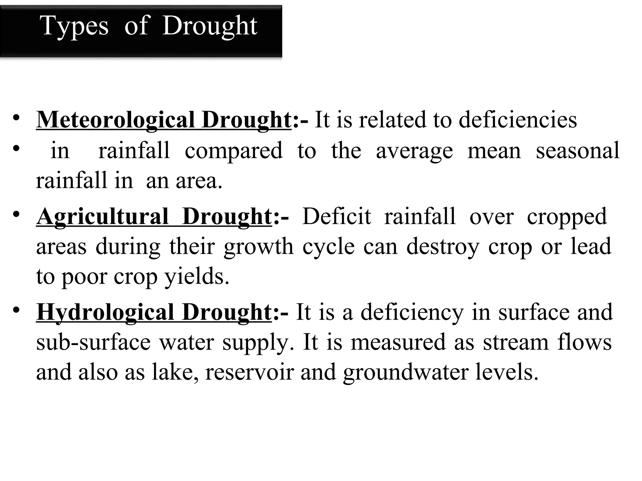 Breeding approaches for drought tolerance in cereals final | PPT ...