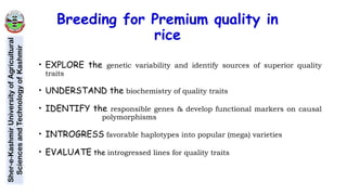 Breeding for Quality Traits in Rice.pptx