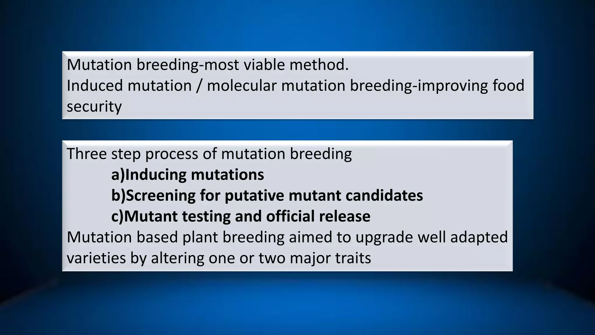 Breeding for quality traits (protein,oil) | PDF