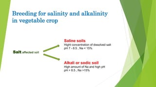 Breeding for salinity and alkalinity in vegetable crop.pdf
