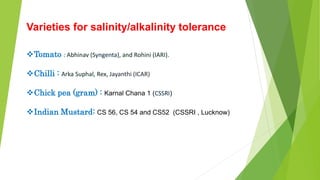 Breeding for salinity and alkalinity in vegetable crop.pdf
