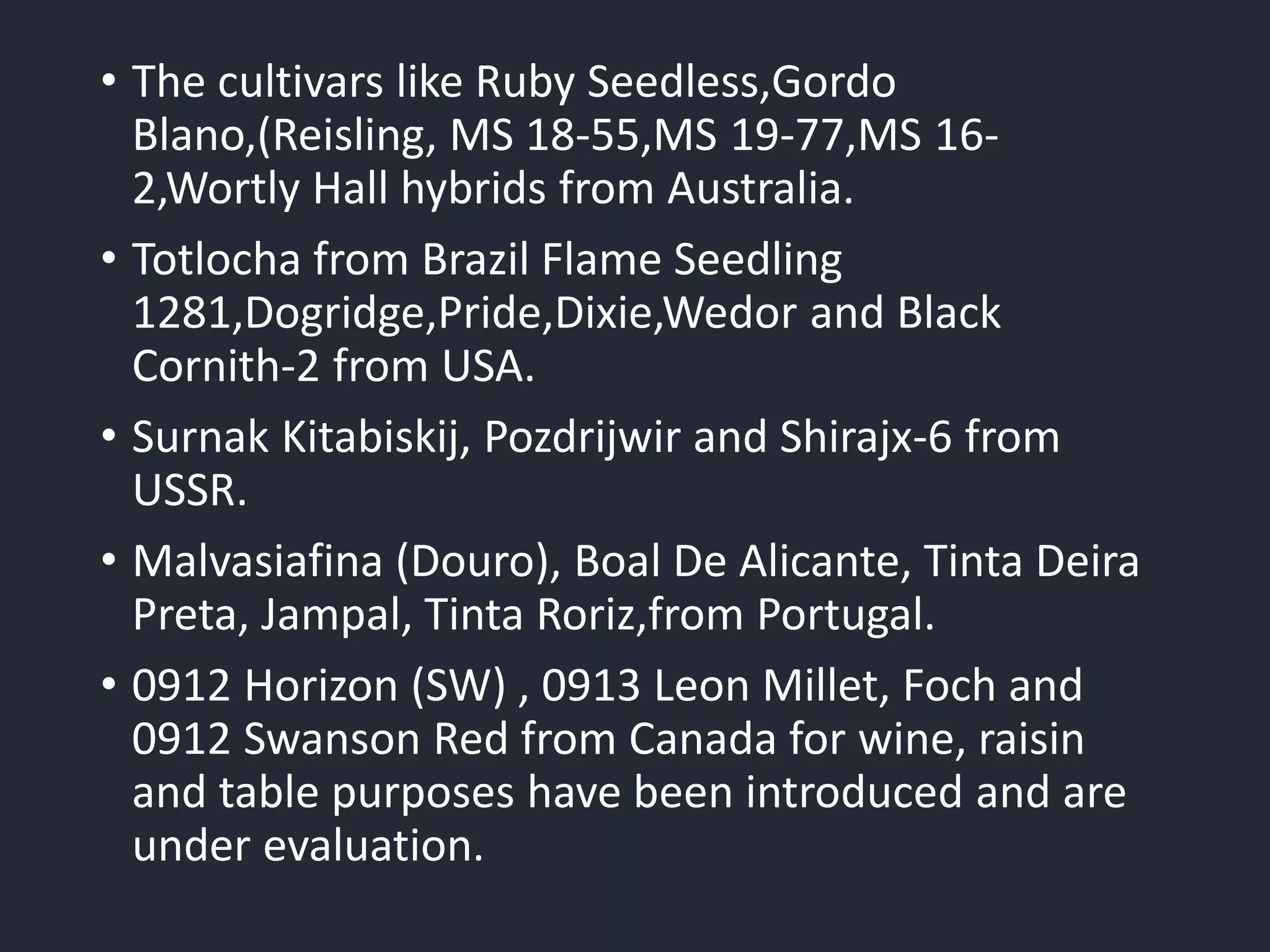 Breeding in grapes | PPTX