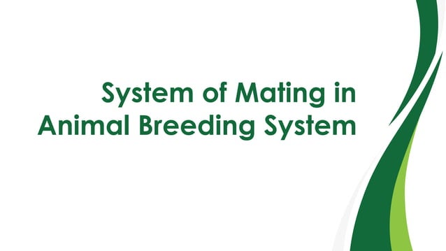 ANIMAL BREEDING PROGRAM AND BREEDING METHODS.pdf | Genetics | Science