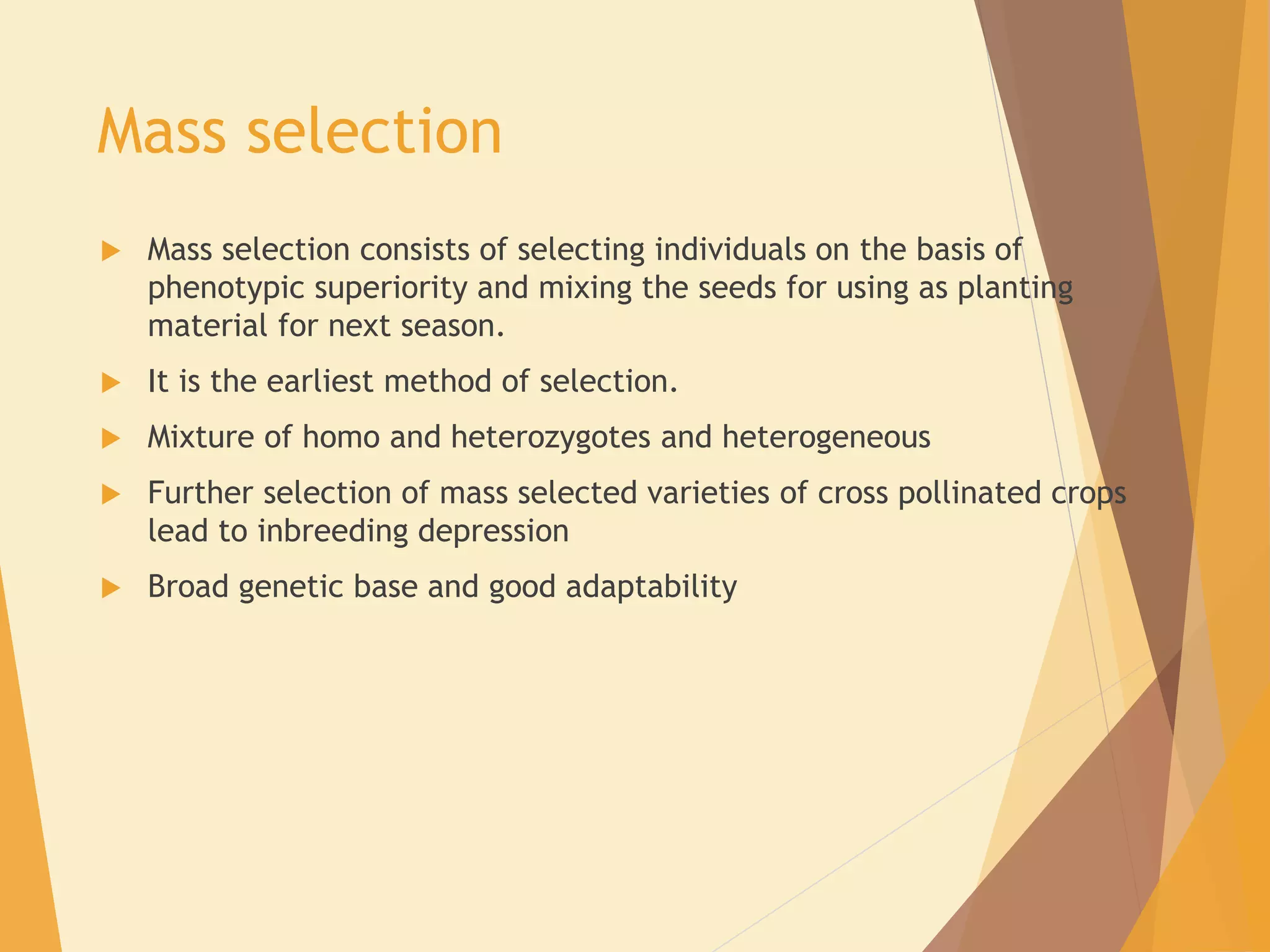 Breeding methods in cross pollinated crops | PPTX