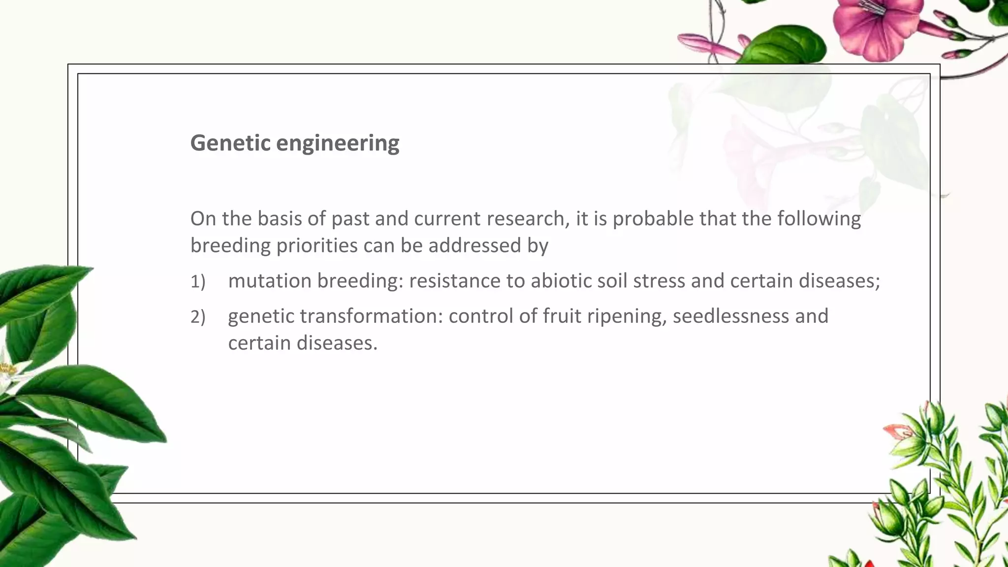 Breeding methods of mango | PPTX