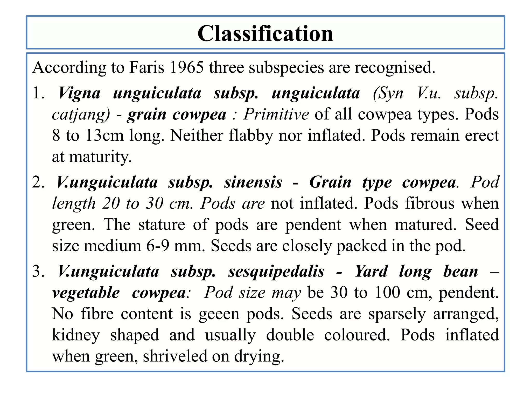 Breeding of cowpea | PPTX