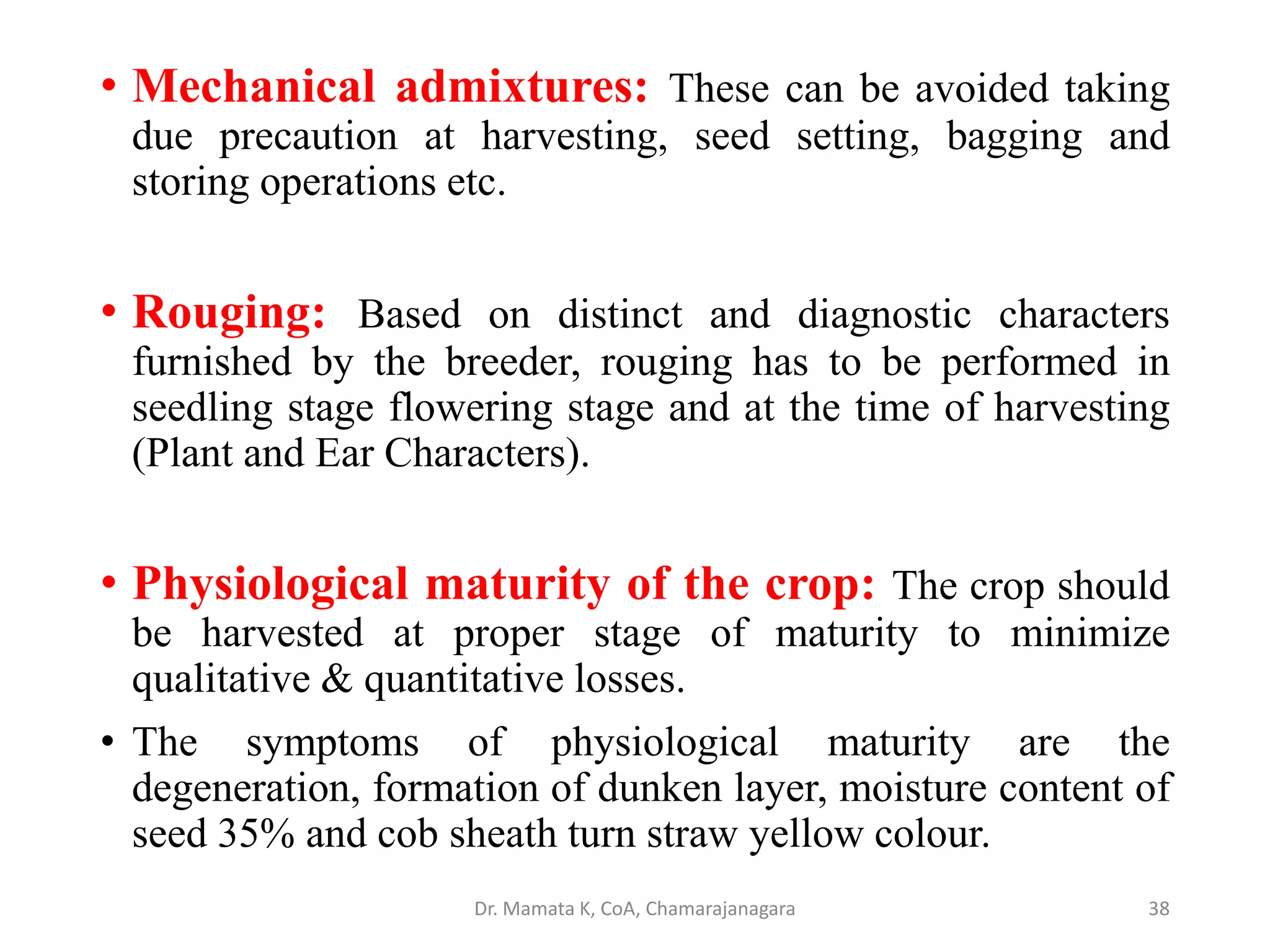 Breeding of Maize | PDF