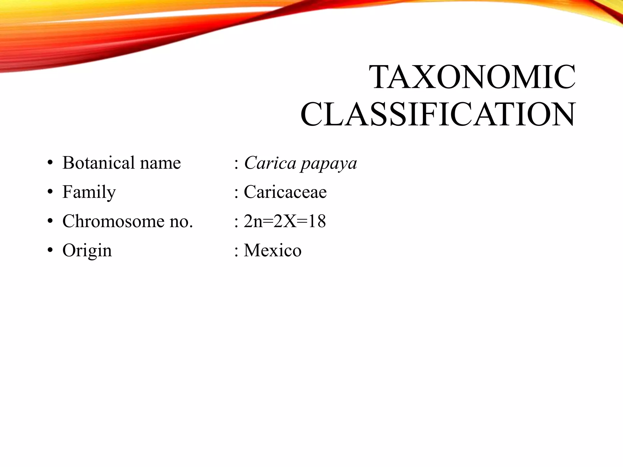 Breeding of papaya | PPTX