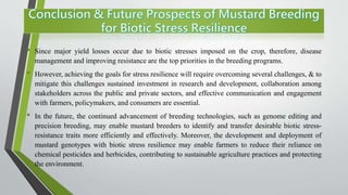 Breeding Strategies of Mustard for Biotic Stress Resilience By Achyuta ...