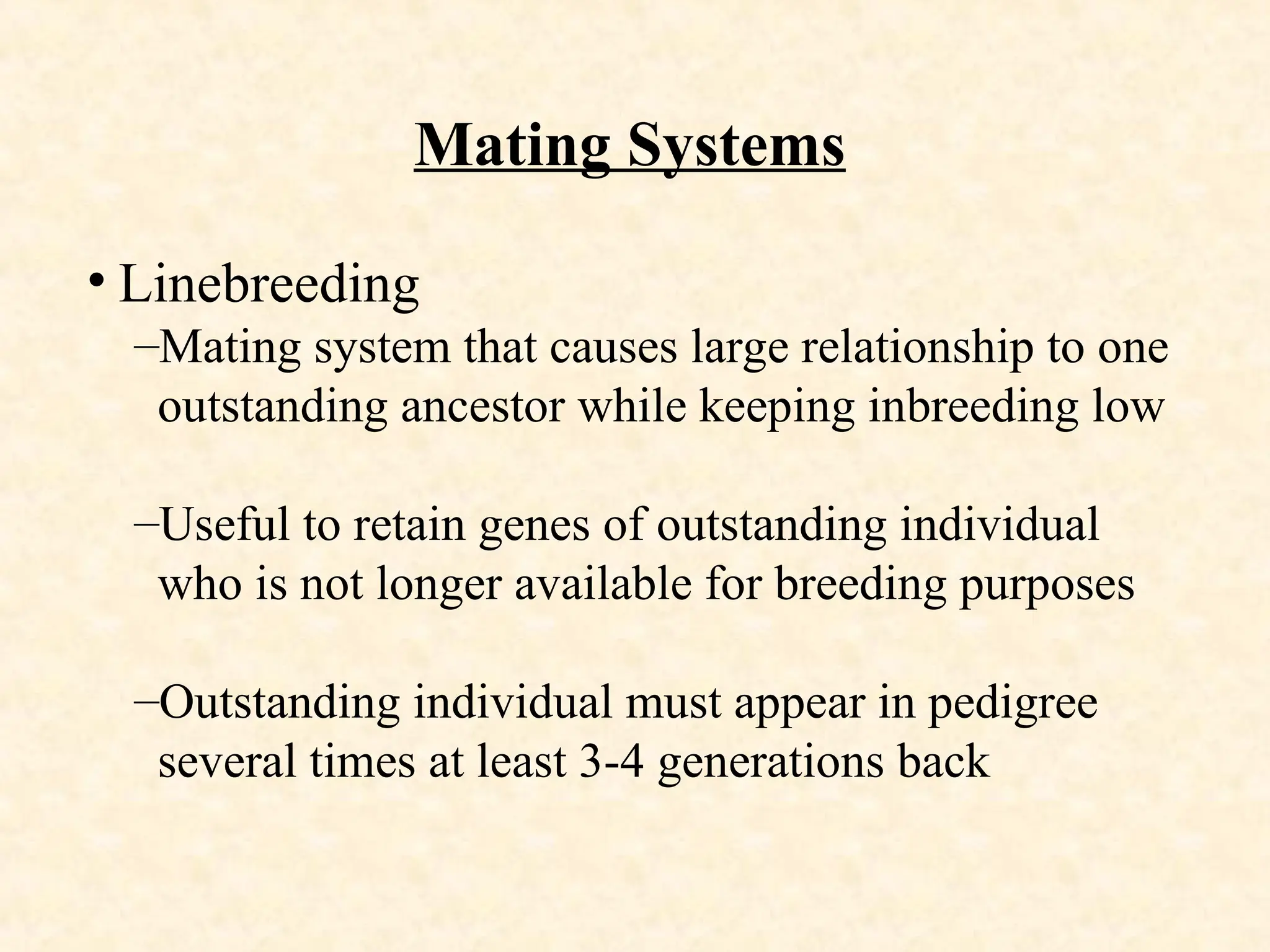 Breeding system animal farms and selection | PPT