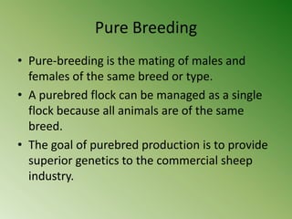 Breeding systems | PPTX