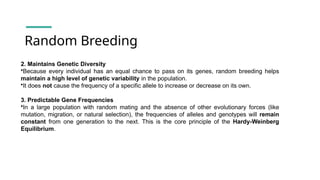 BREEDING TYPES of animals in animal house | PPTX