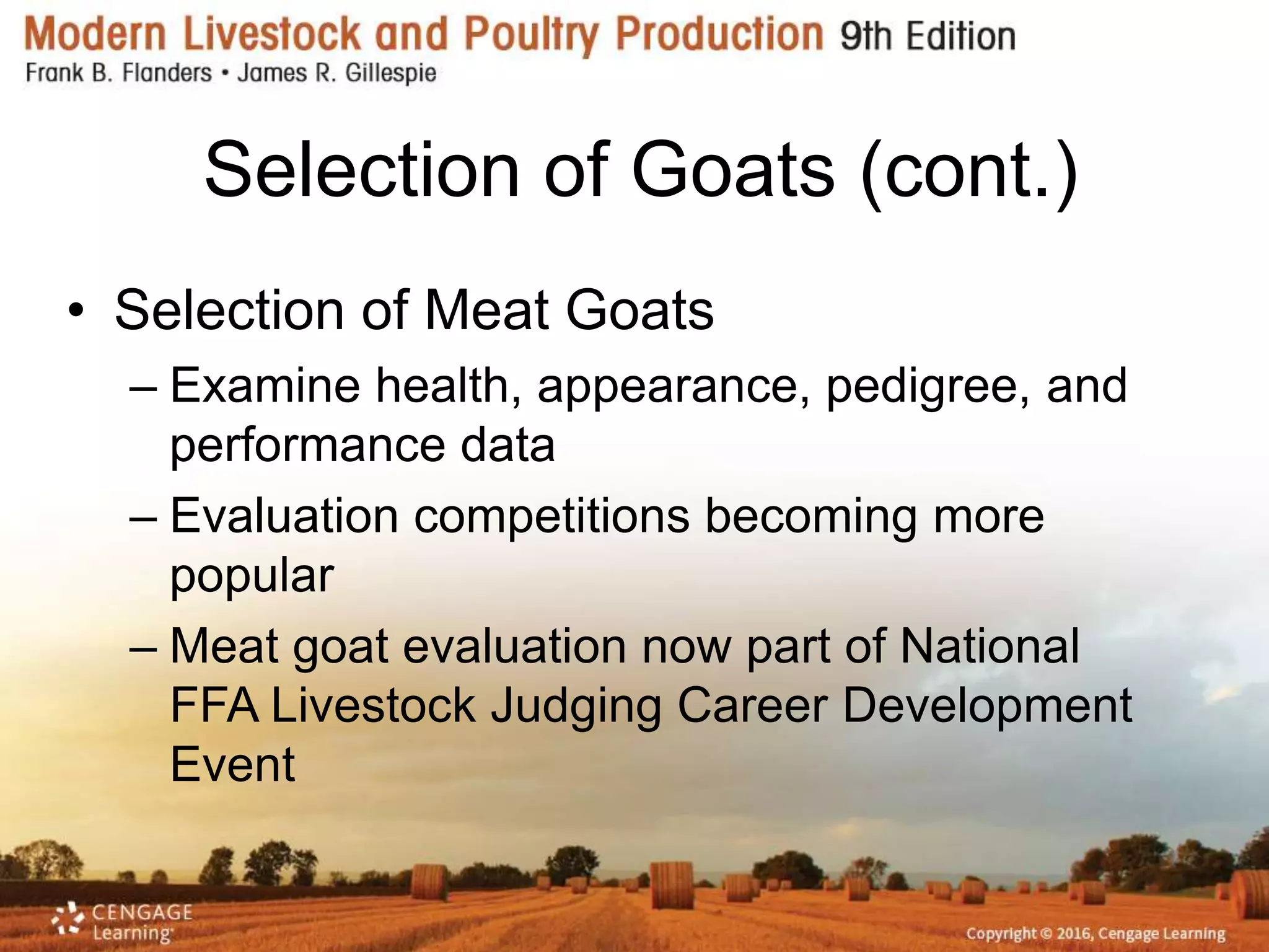 Breeds, Selection, Feeding, and Management of Goats.pptx