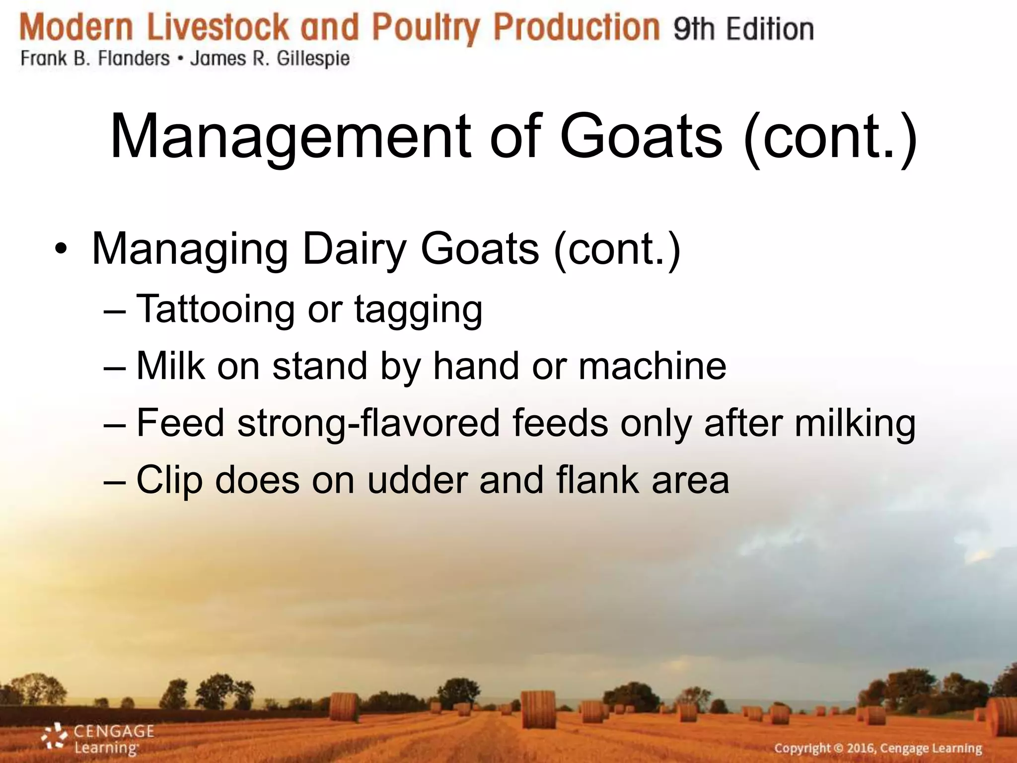 Breeds, Selection, Feeding, and Management of Goats.pptx