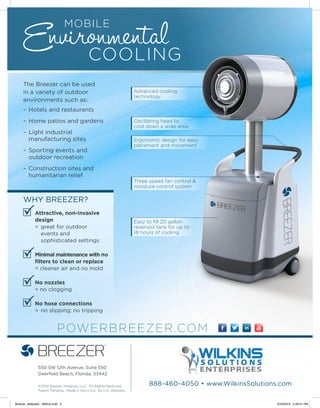 Power Breezer for Events & Parks | PDF | Home Appliances | Home & Garden