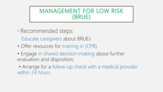 Brief resolved unexplained events (brue) | PPTX