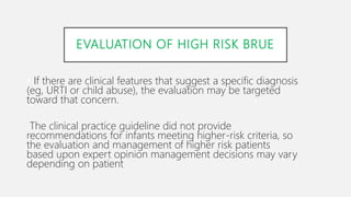 Brief resolved unexplained events (brue) | PPTX