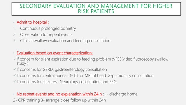 Brief resolved unexplained events (brue) | PPTX