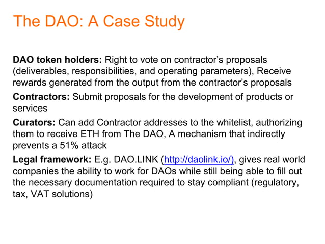 Decentralized Autonomous Organizations: Concept & Practical Examples ...