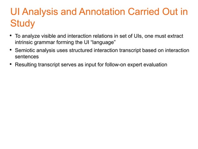 Semiotics of Interaction: Towards a UI Alphabet | PPT | Desktop Publishing | Computer Software ...