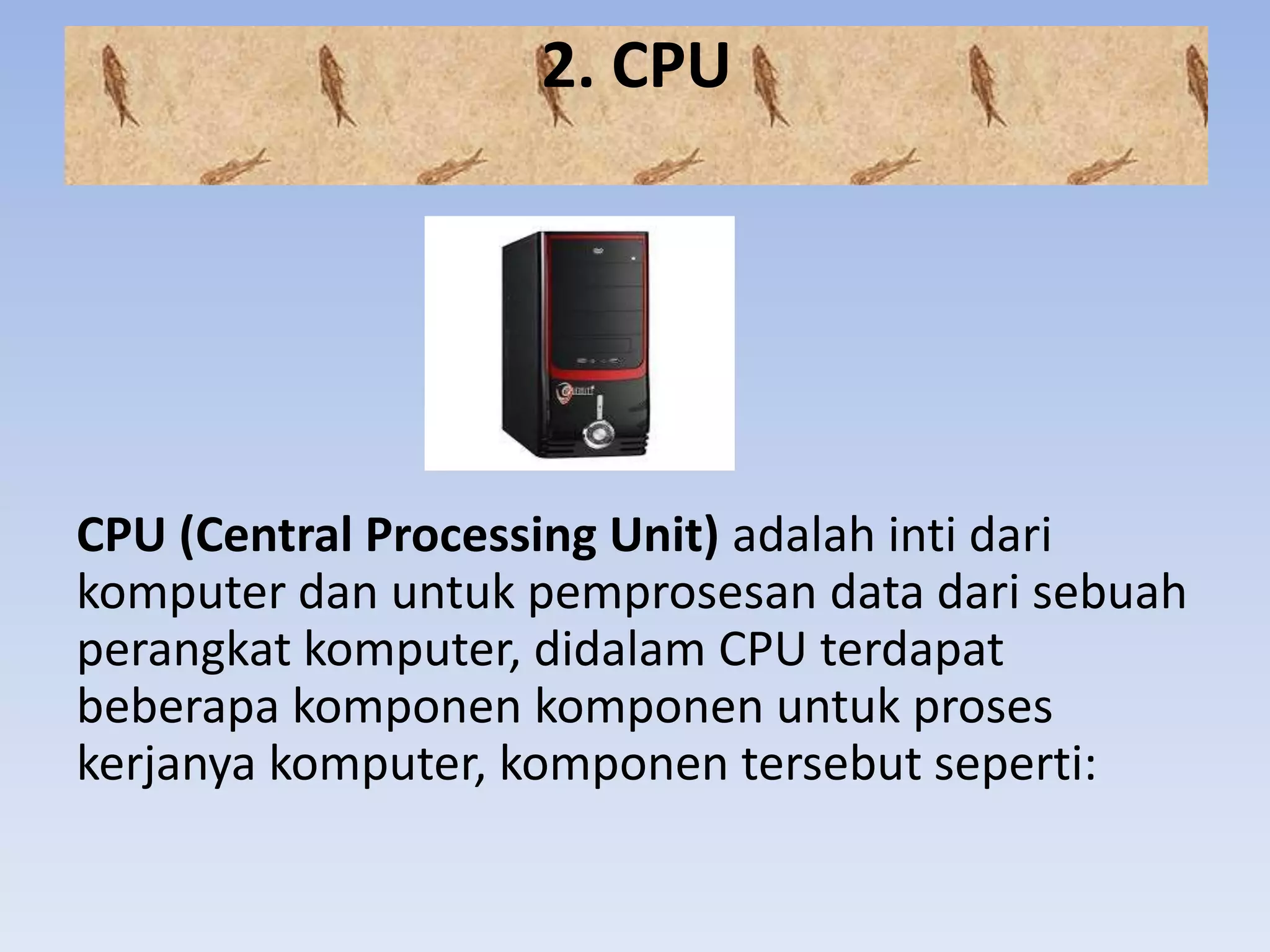 Bagian-bagian komputer | PPT