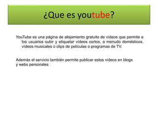 youtube,historia, ventajas y deventajas | PPTX