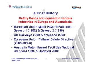 Cost Effective Outcomes from FPSO Safety Case | PDF