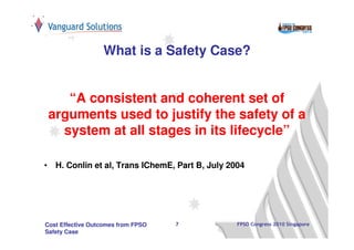Cost Effective Outcomes from FPSO Safety Case | PDF