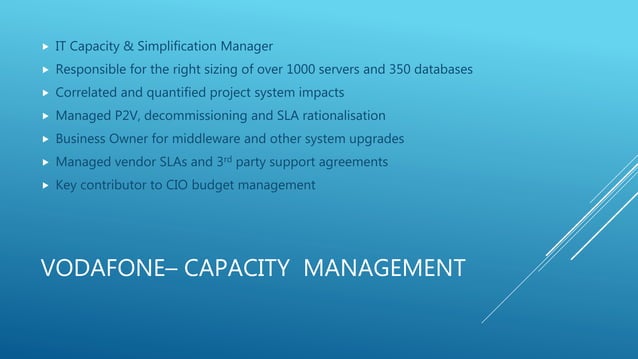 Brendan McKenna adding capability | PPT